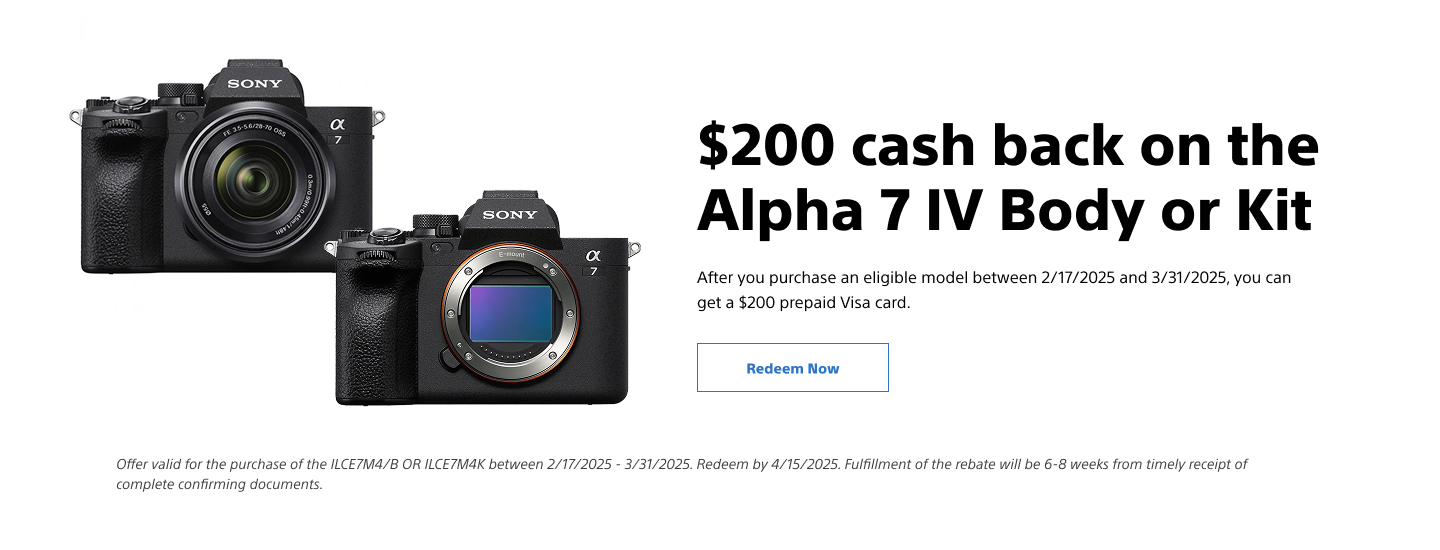 Sony Alpha 7 IV Full-frame Mirrorless Interchangeable Lens Camera with ...